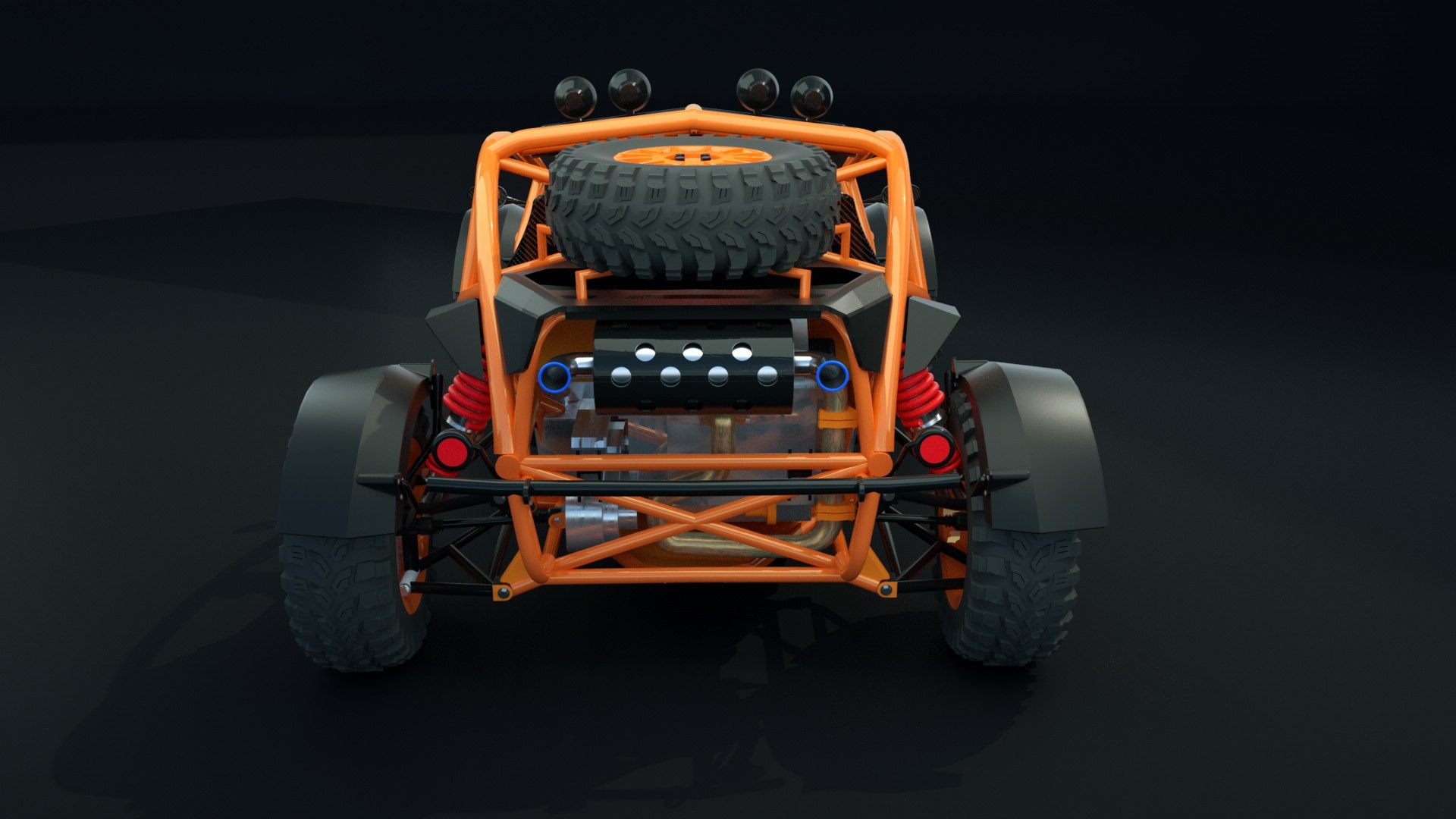 3D Ariel Nomad Buggy Car 3D Model - TurboSquid 2092722