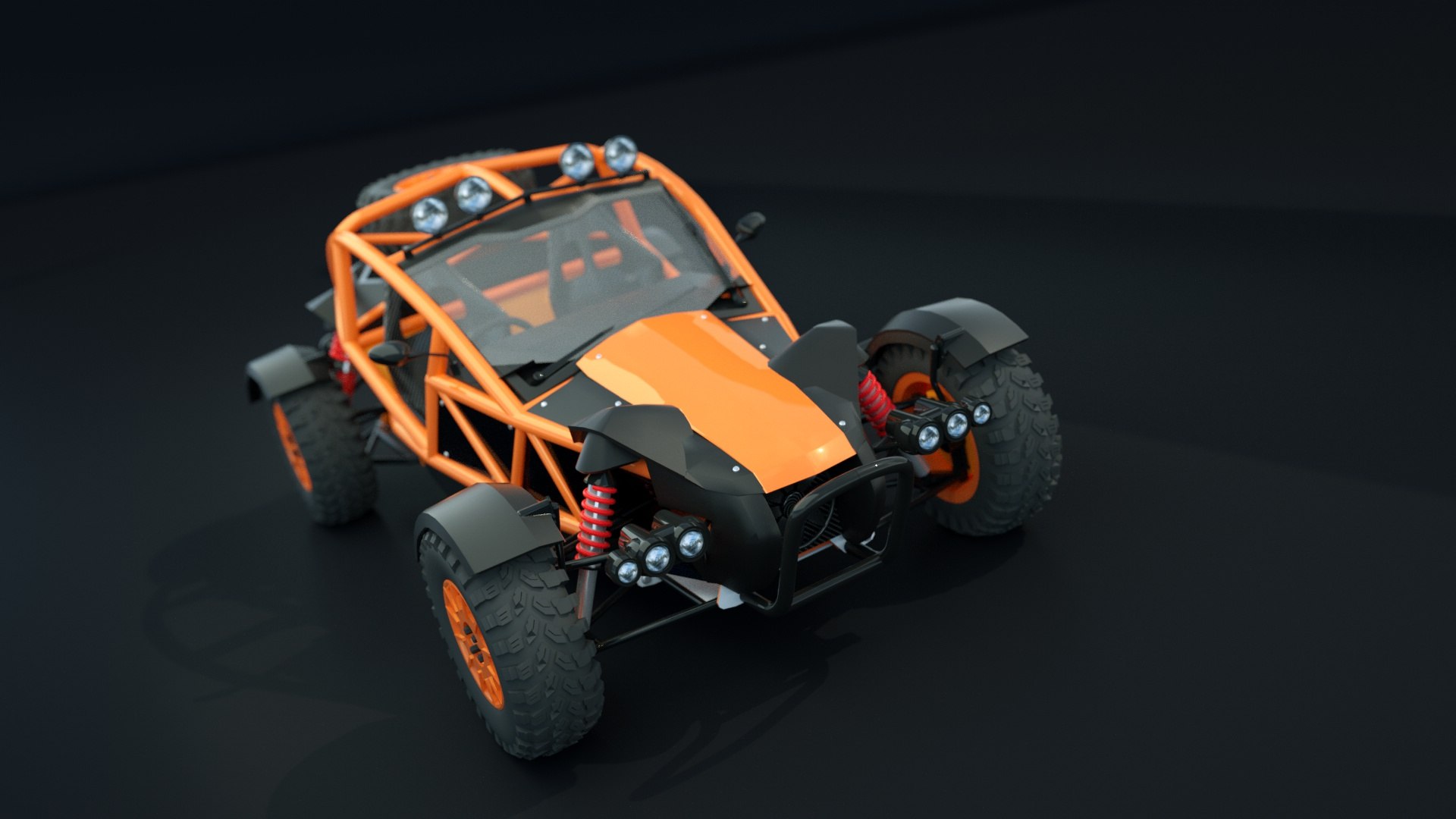 3D Ariel Nomad Buggy Car 3D Model - TurboSquid 2092722