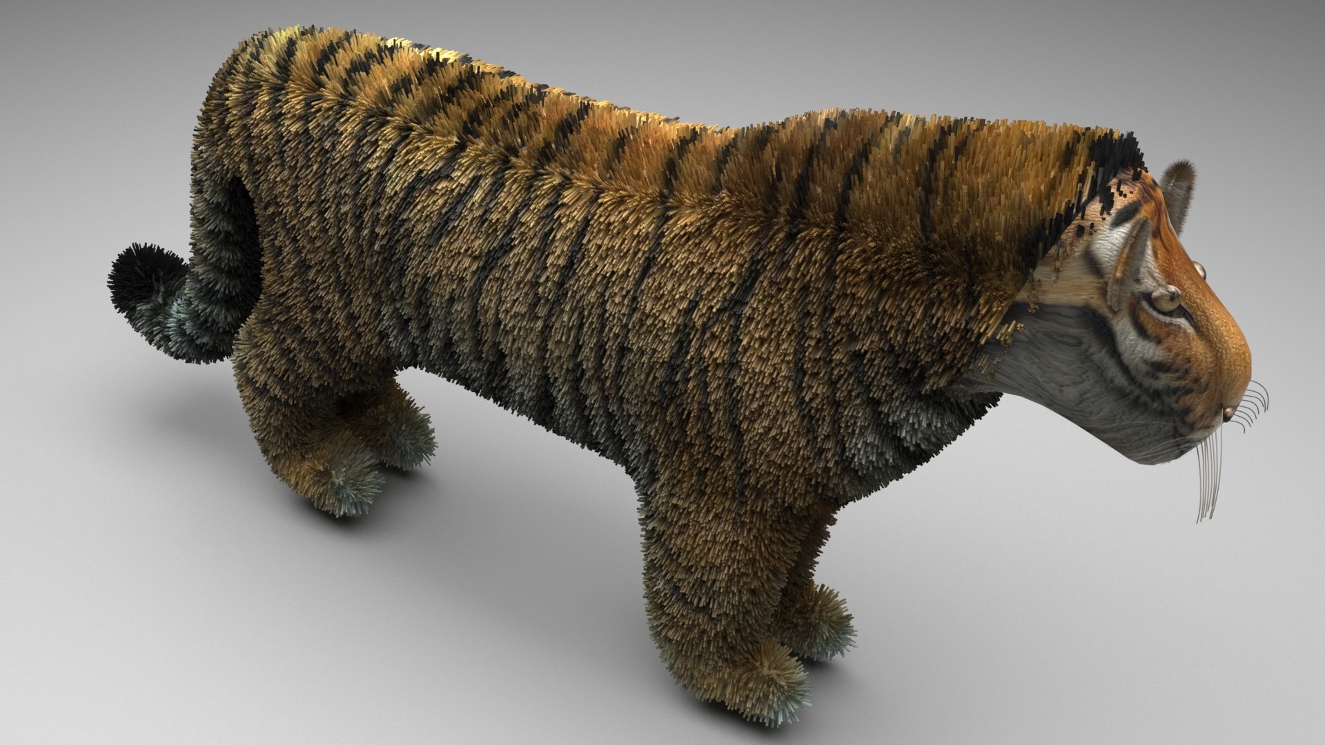 Tiger 3D Model - TurboSquid 1839110