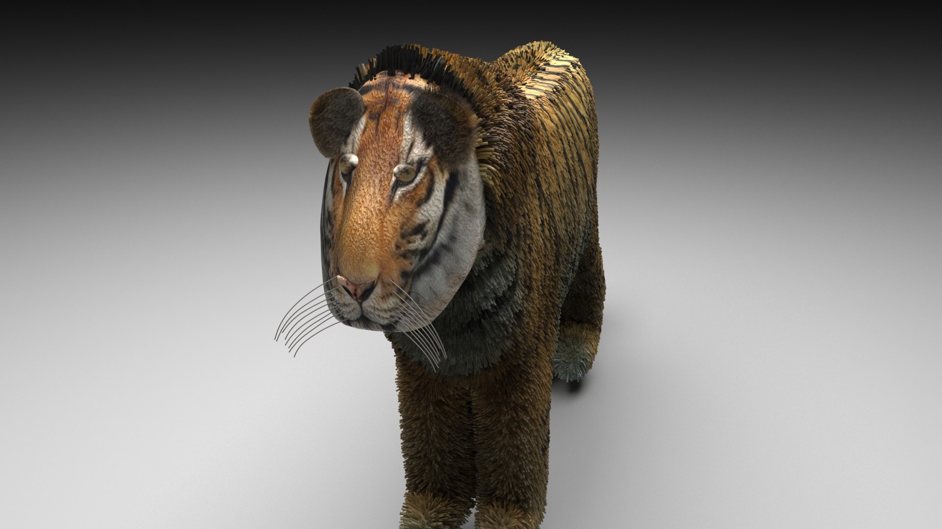 Tiger 3D Model - TurboSquid 1839110