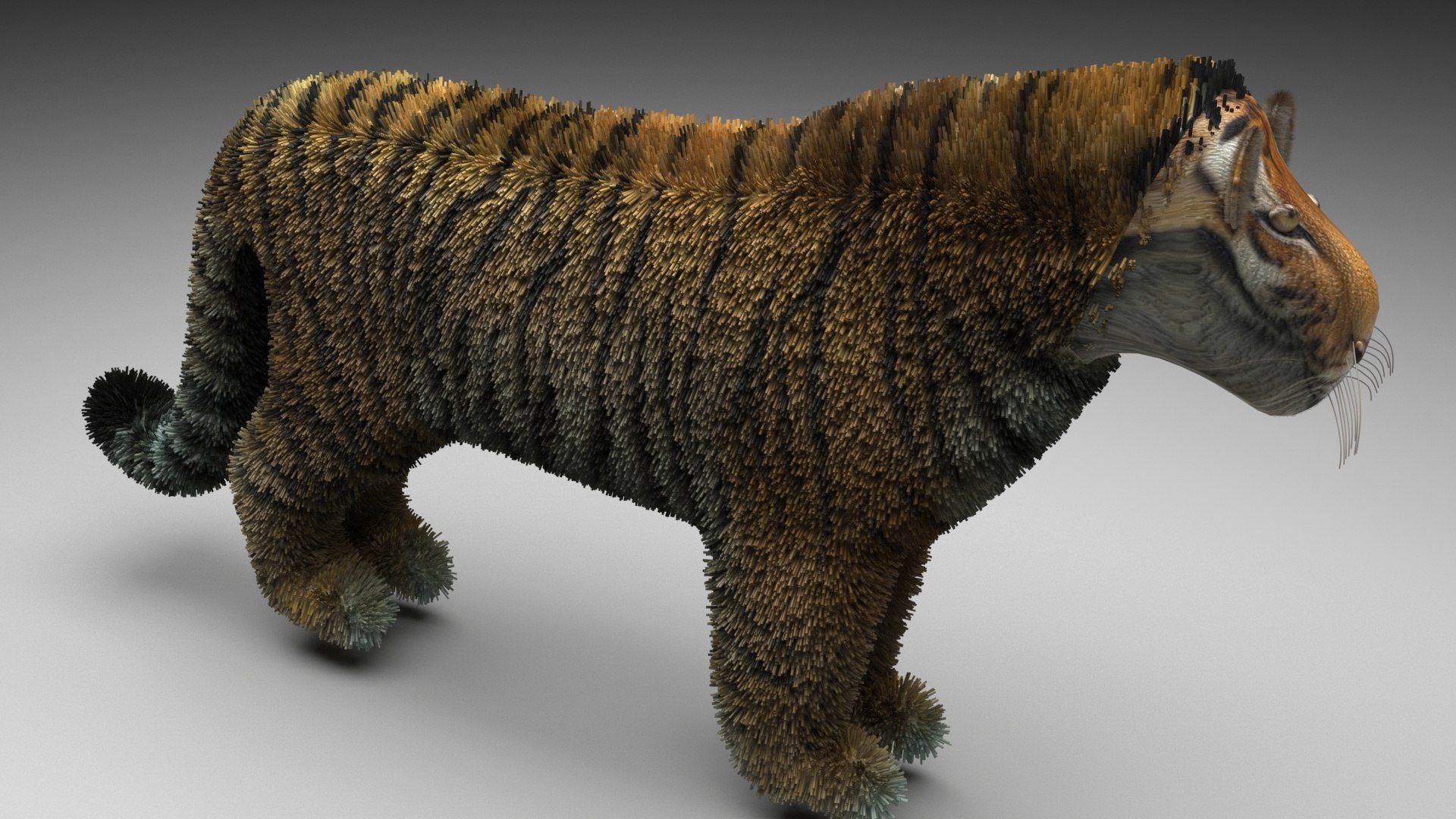 Tiger 3D Model - TurboSquid 1839110