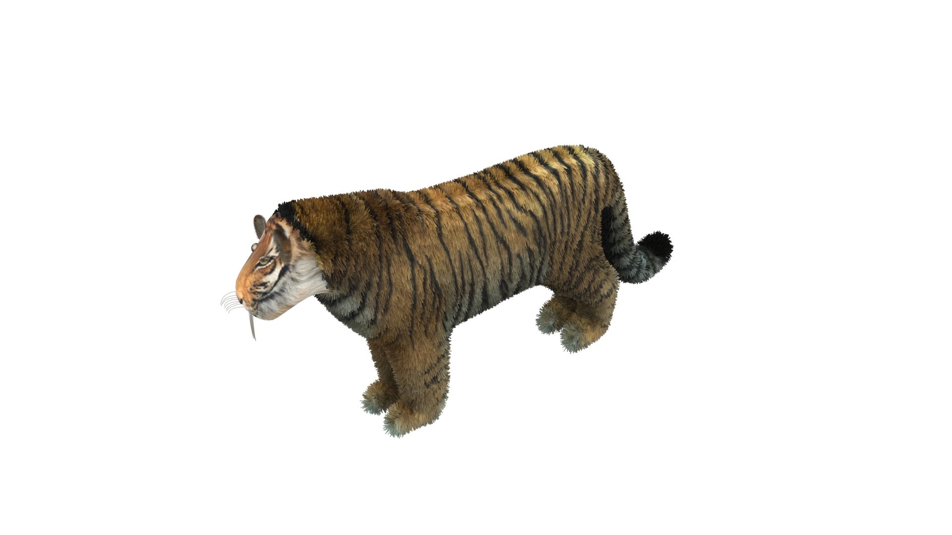Tiger 3D Model - TurboSquid 1839110