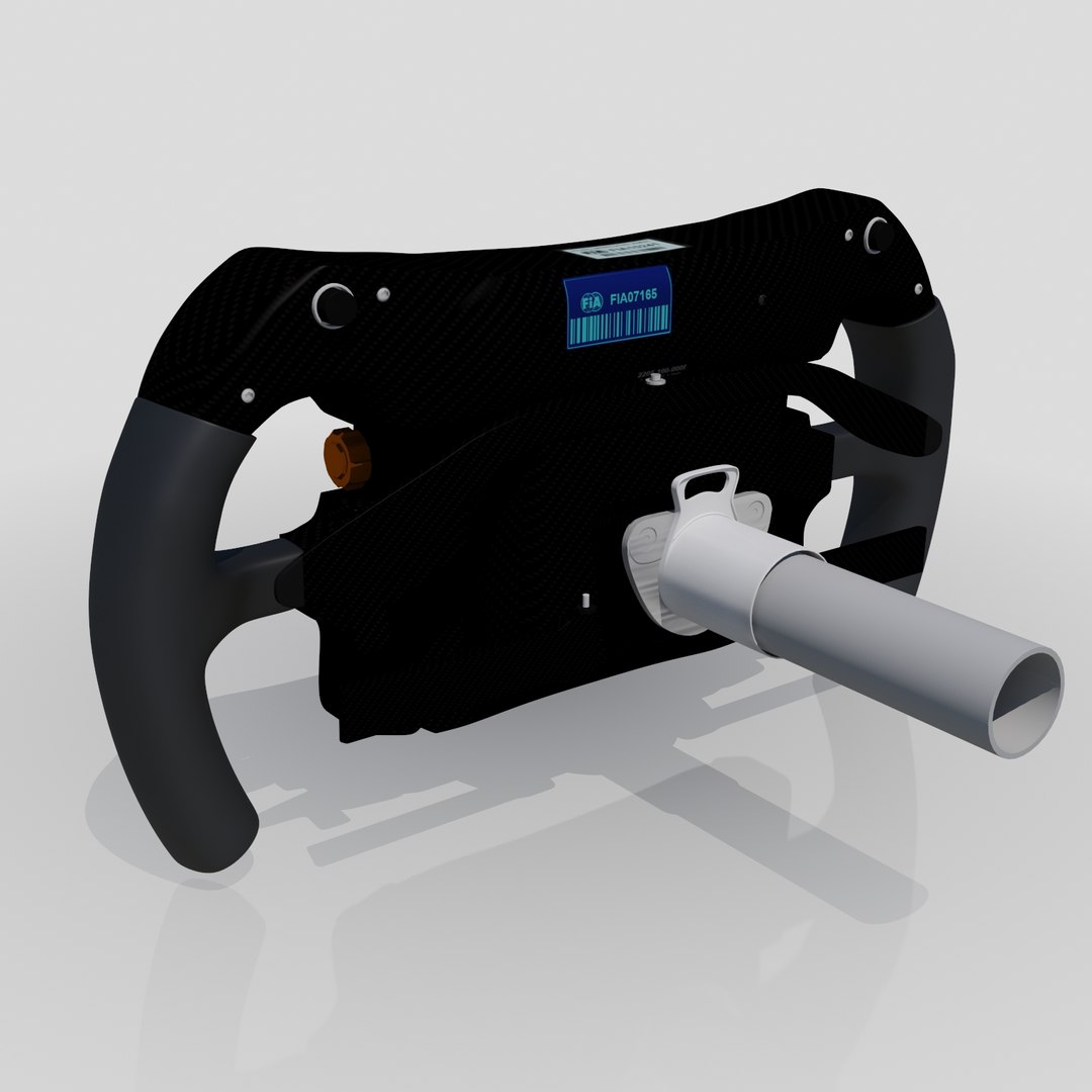 3d Formula Steering Wheel Model