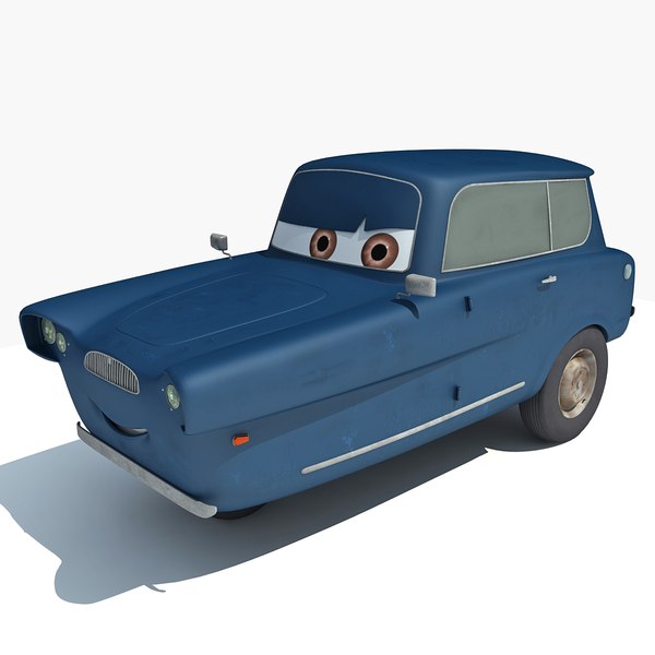 tomber characters cars 2 3d model