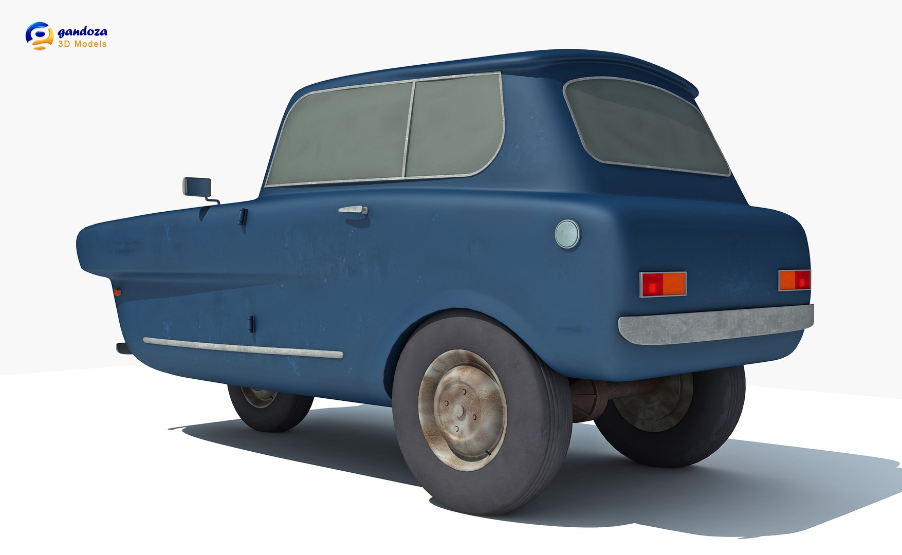 Tomber Characters Cars 2 3d Model