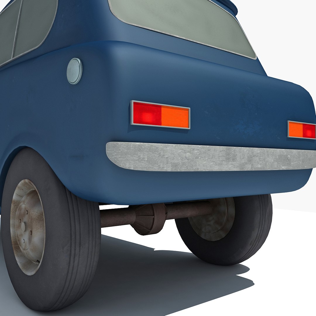 Tomber Characters Cars 2 3d Model