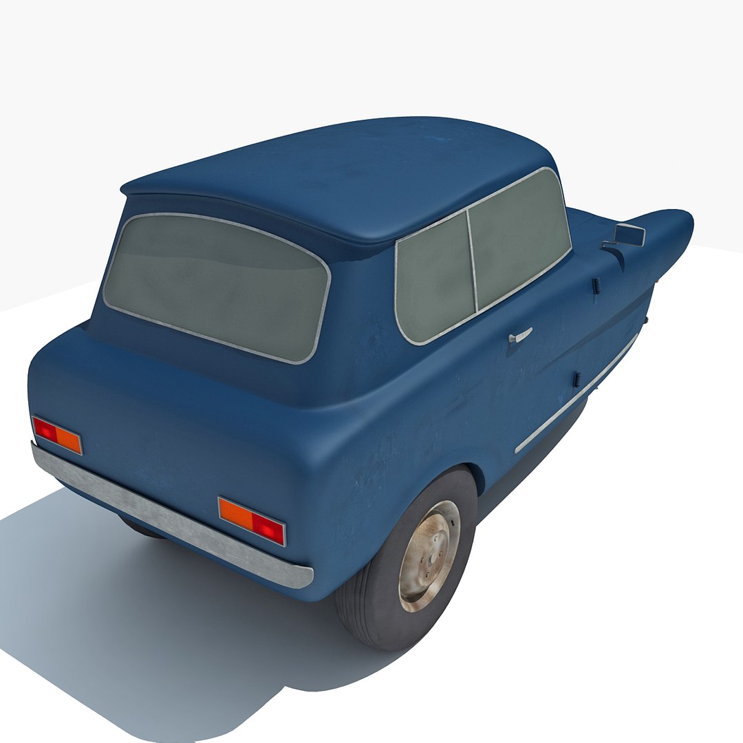 Tomber Characters Cars 2 3d Model