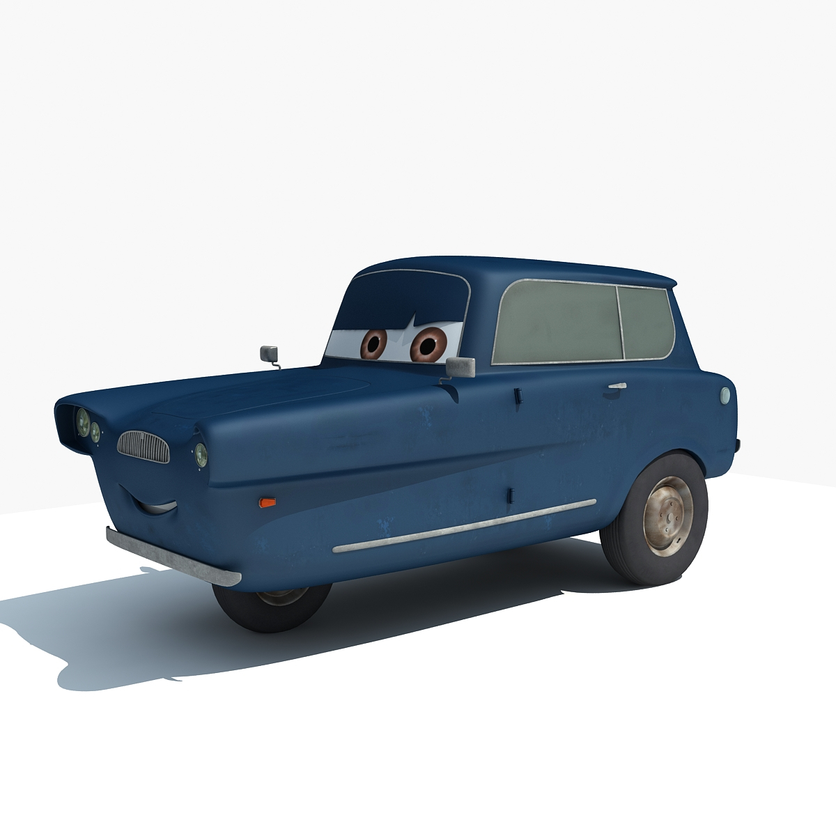 tomber characters cars 2 3d model