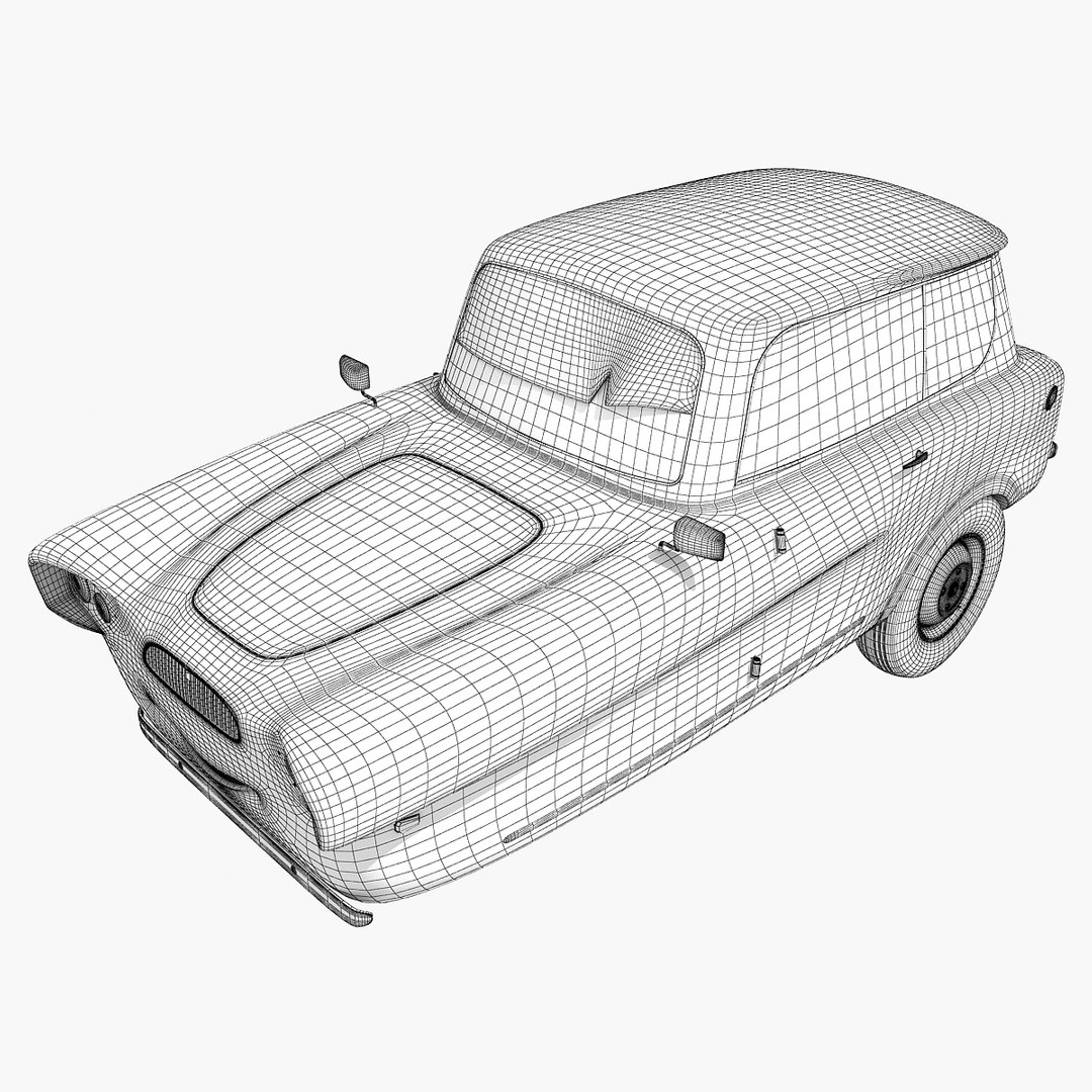Tomber Characters Cars 2 3d Model