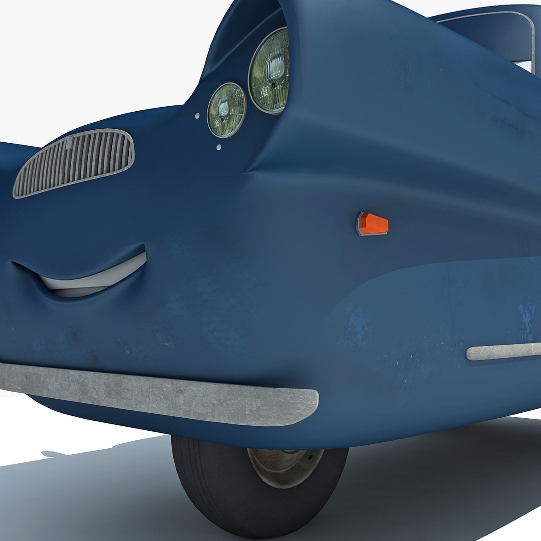 Tomber Characters Cars 2 3d Model
