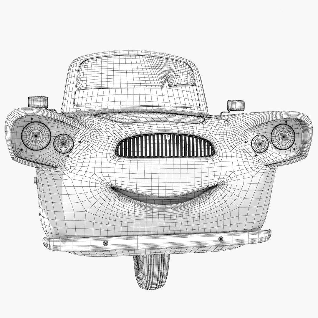 Tomber Characters Cars 2 3d Model