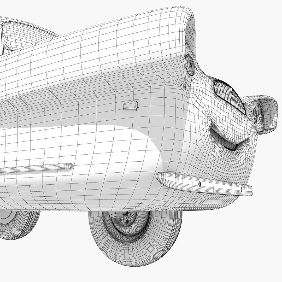 Tomber Characters Cars 2 3d Model