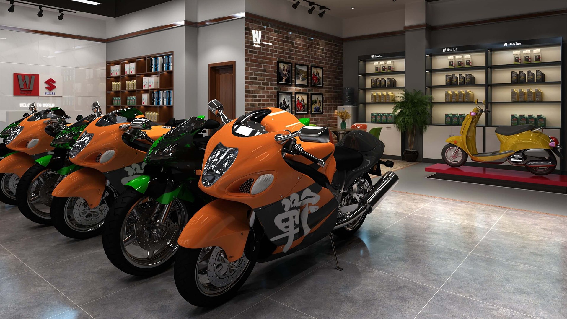 Motorcycle 3D Model - TurboSquid 2245264