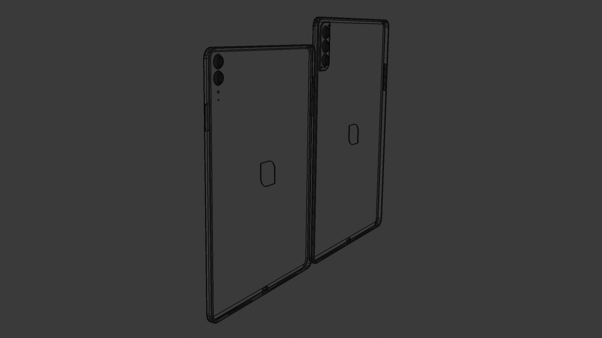 Generic Tablet Model - TurboSquid 1806366