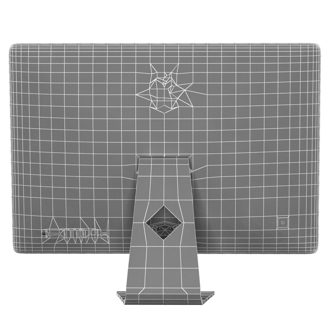 Apple Imac 2015 Retina 3d Model