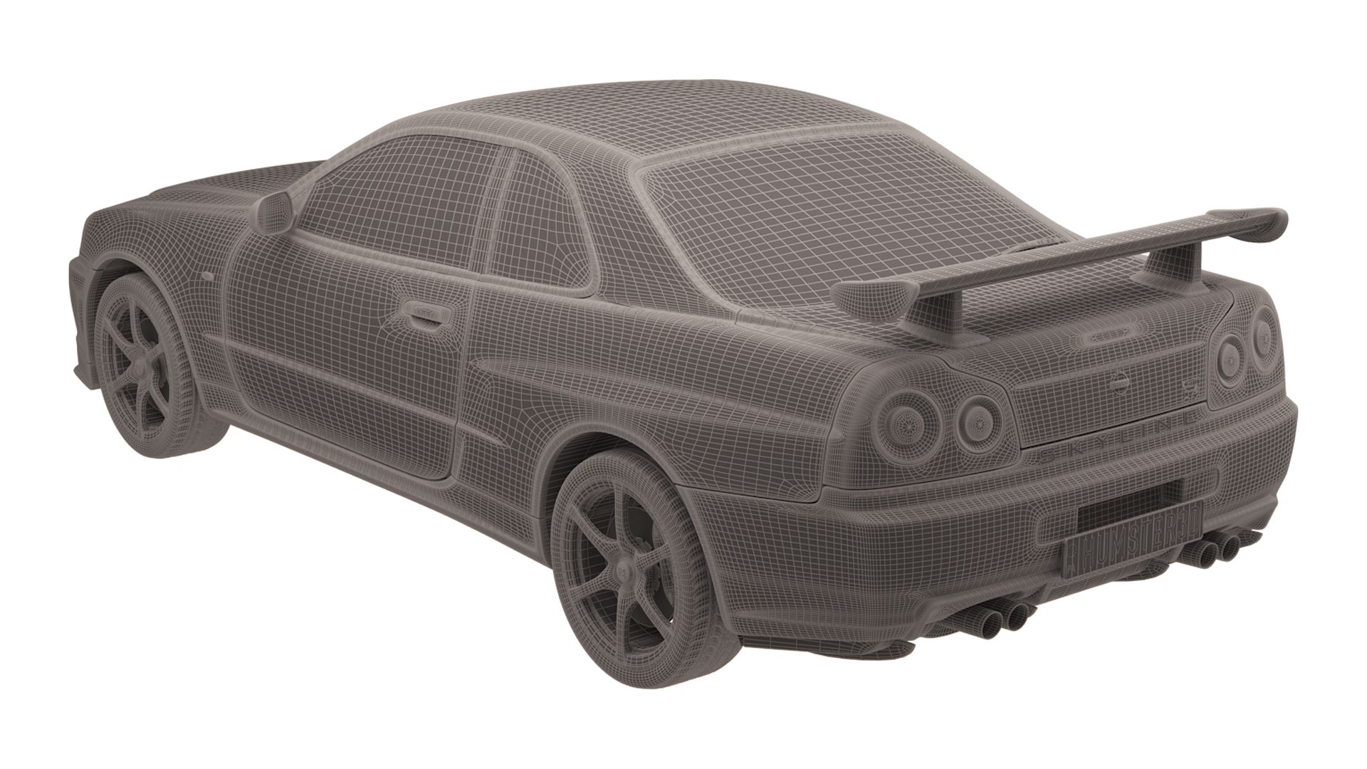 Nissan Skyline Model - TurboSquid 1935189