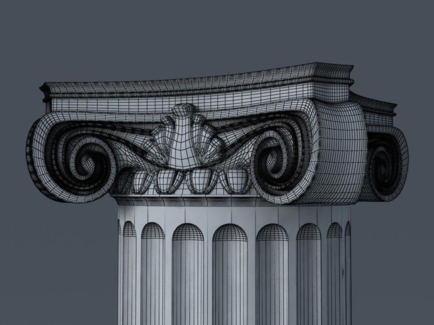 Column 3d Model