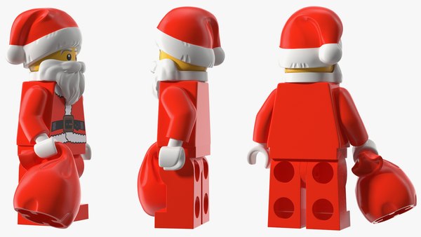 LEGO Santa Claus Minifigure 3D - TurboSquid 1788445