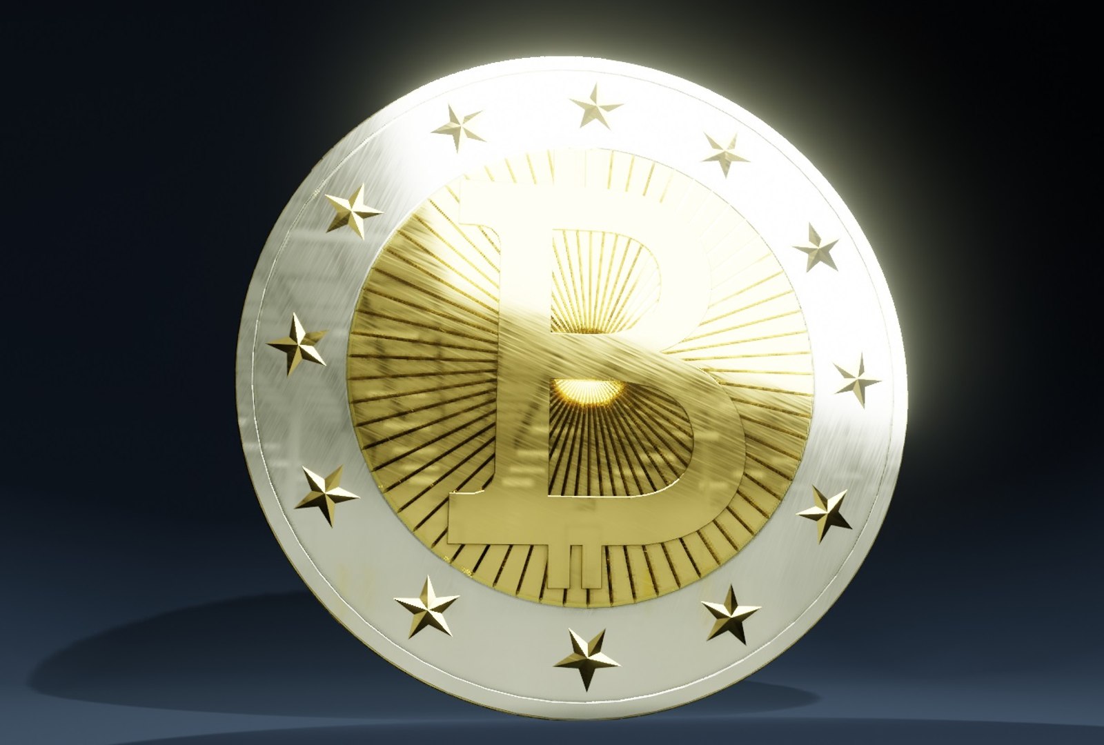 Bitcoin Coin 3D Model - TurboSquid 1409237