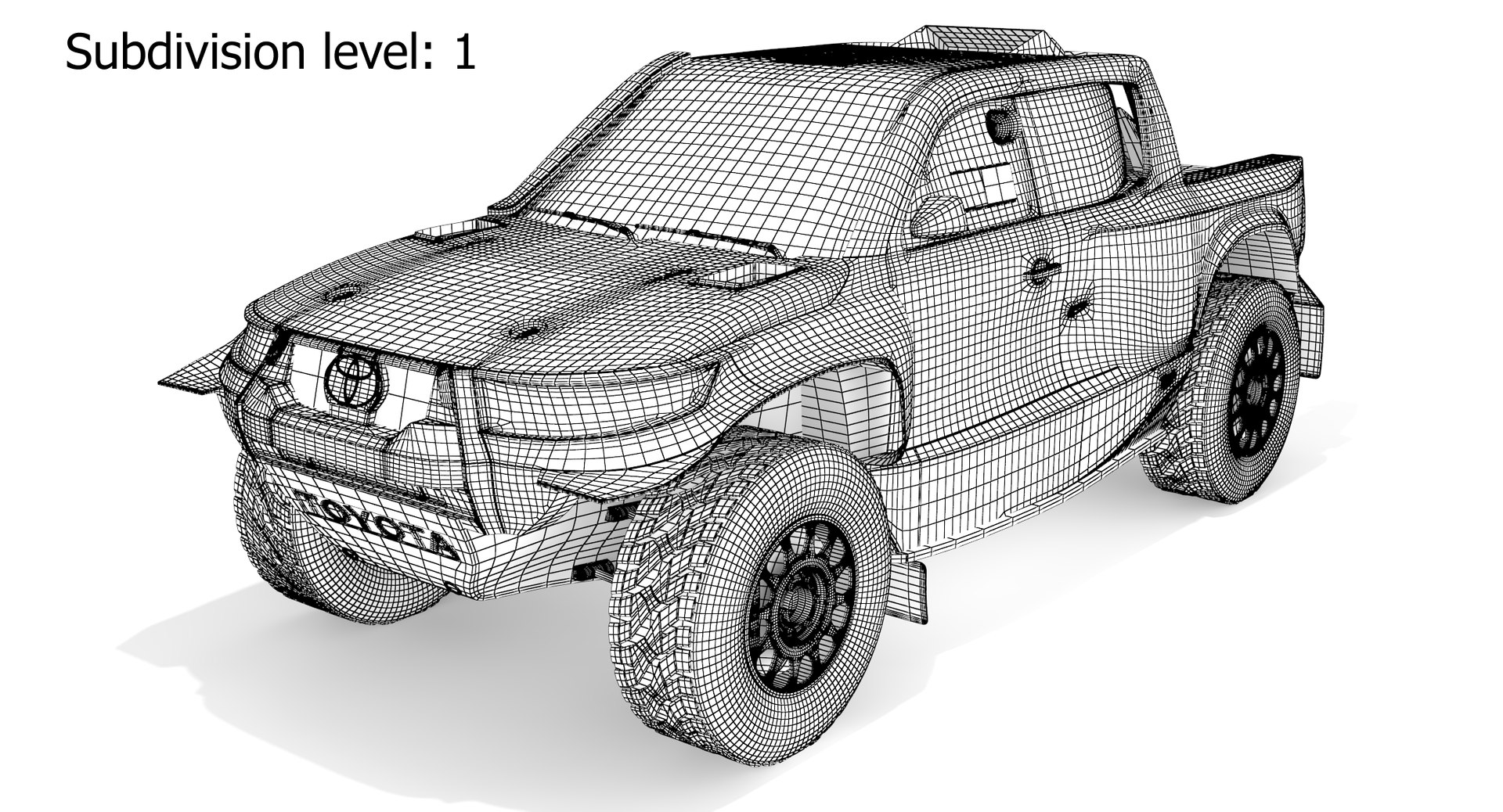 Toyota GR Hilux DKR Rebellion Racing Team 3D - TurboSquid 2009542