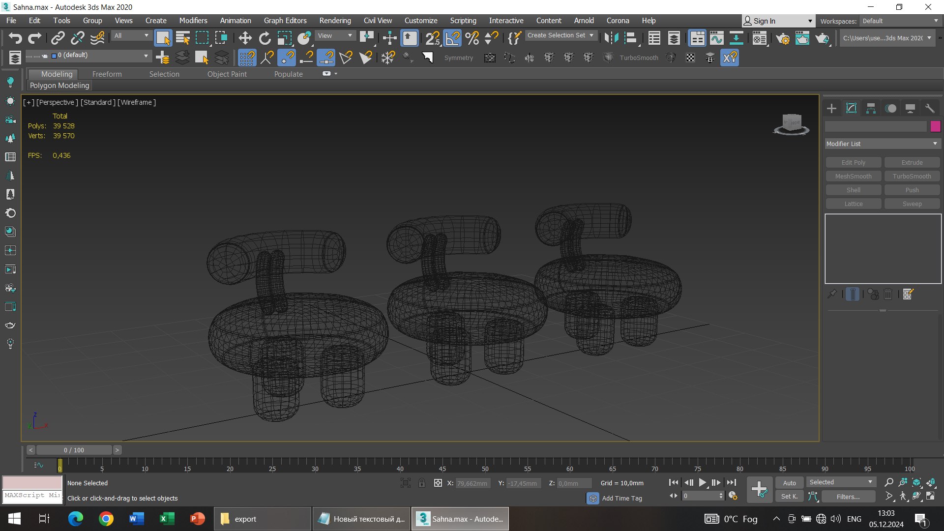 3D Model Bling Bling Chair - TurboSquid 2319550