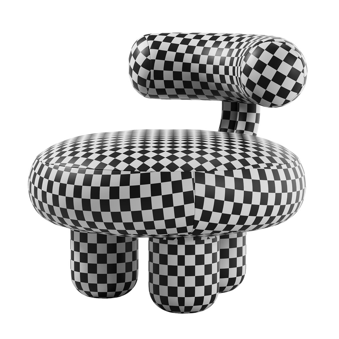 3D Model Bling Bling Chair - TurboSquid 2319550