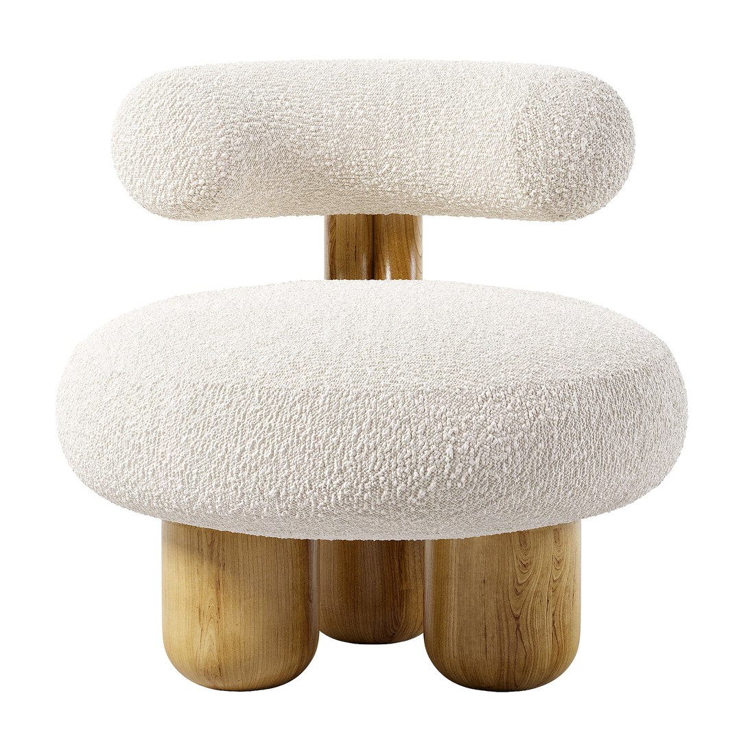 3D Model Bling Bling Chair - TurboSquid 2319550