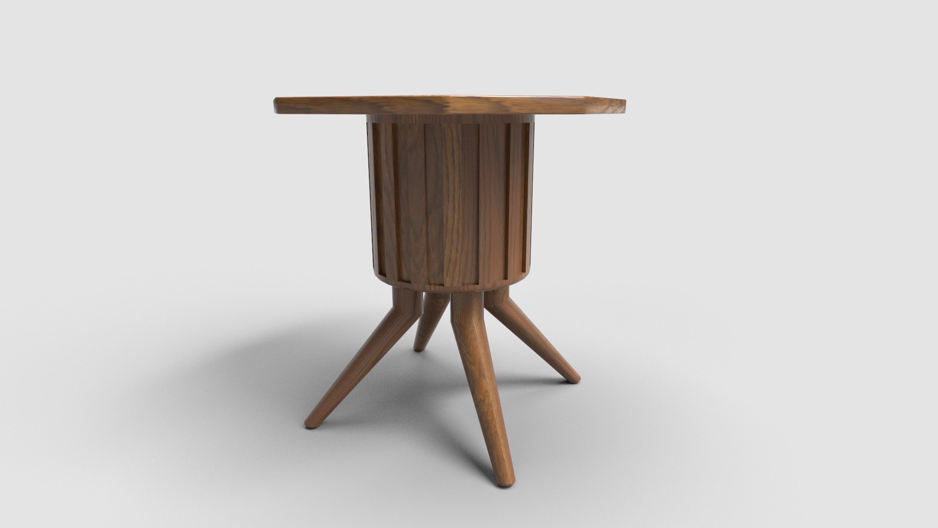 3D Model Octagon Table N117 - TurboSquid 2506353