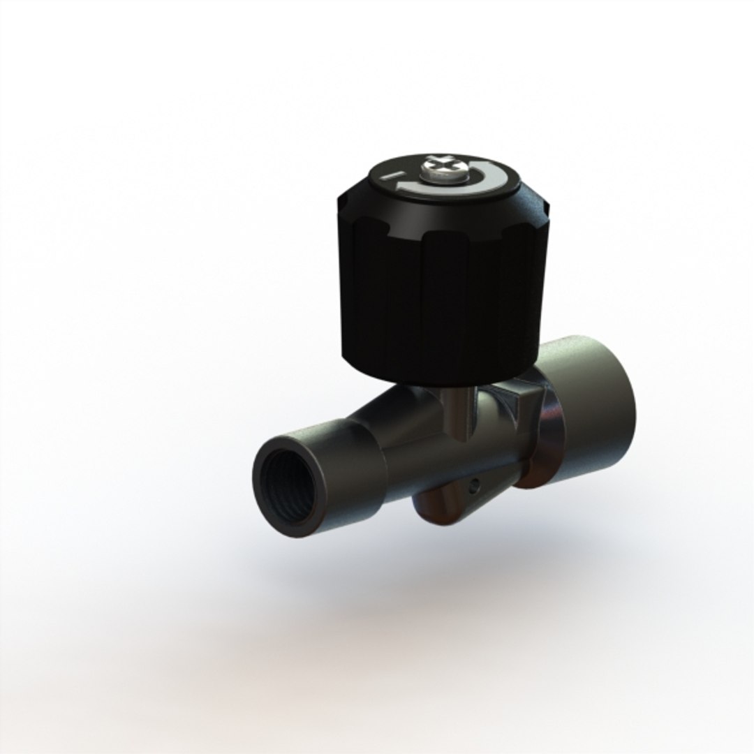 Needle Valve 3ds