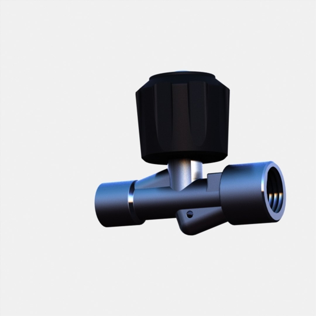 Needle Valve 3ds