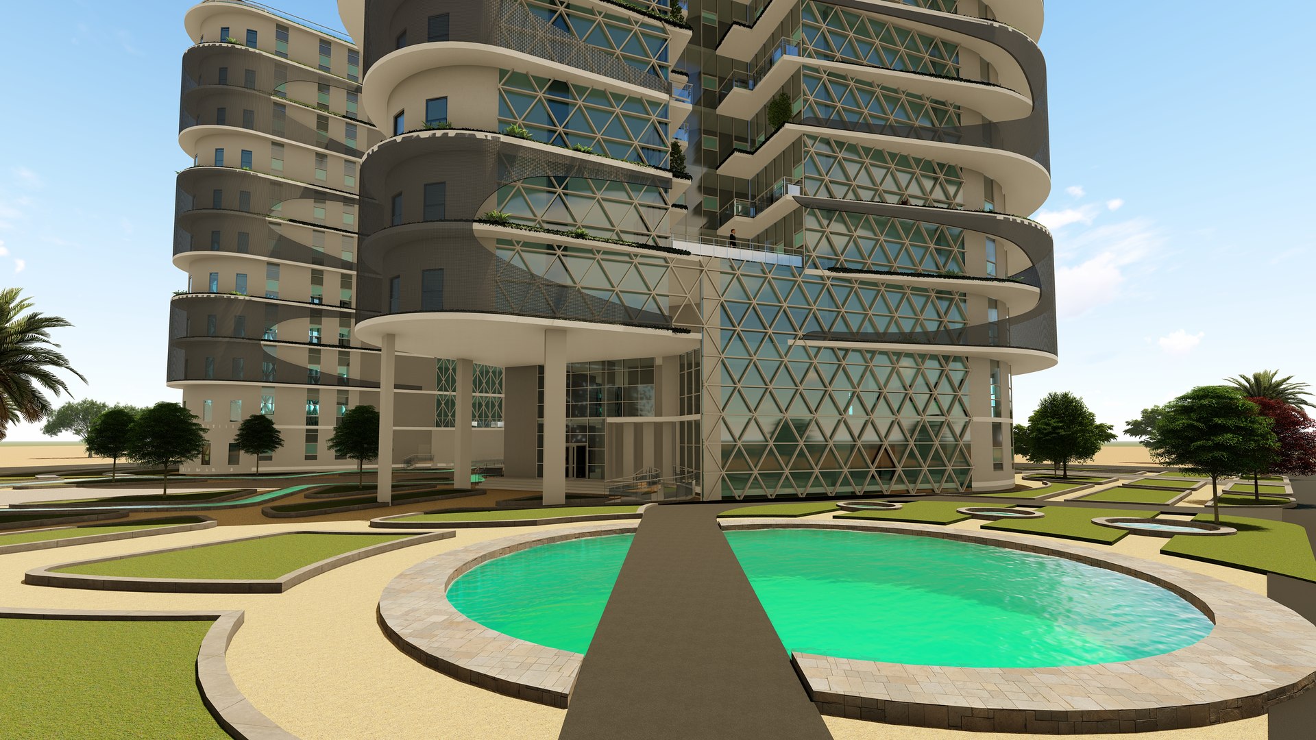 Office Building Revit Model - TurboSquid 1453748