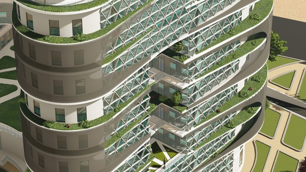 Office building revit model - TurboSquid 1453748