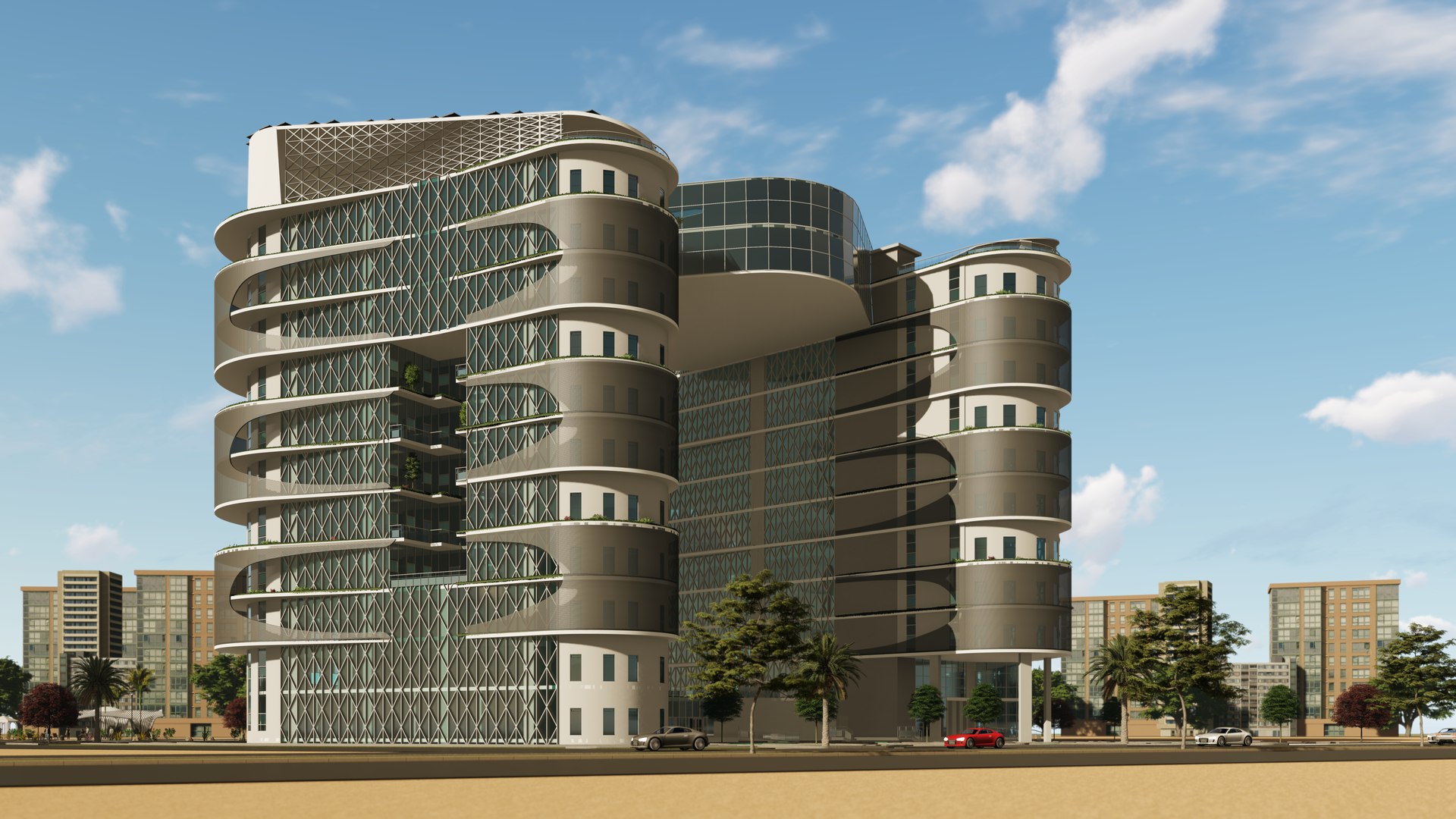 Office Building Revit Model - TurboSquid 1453748