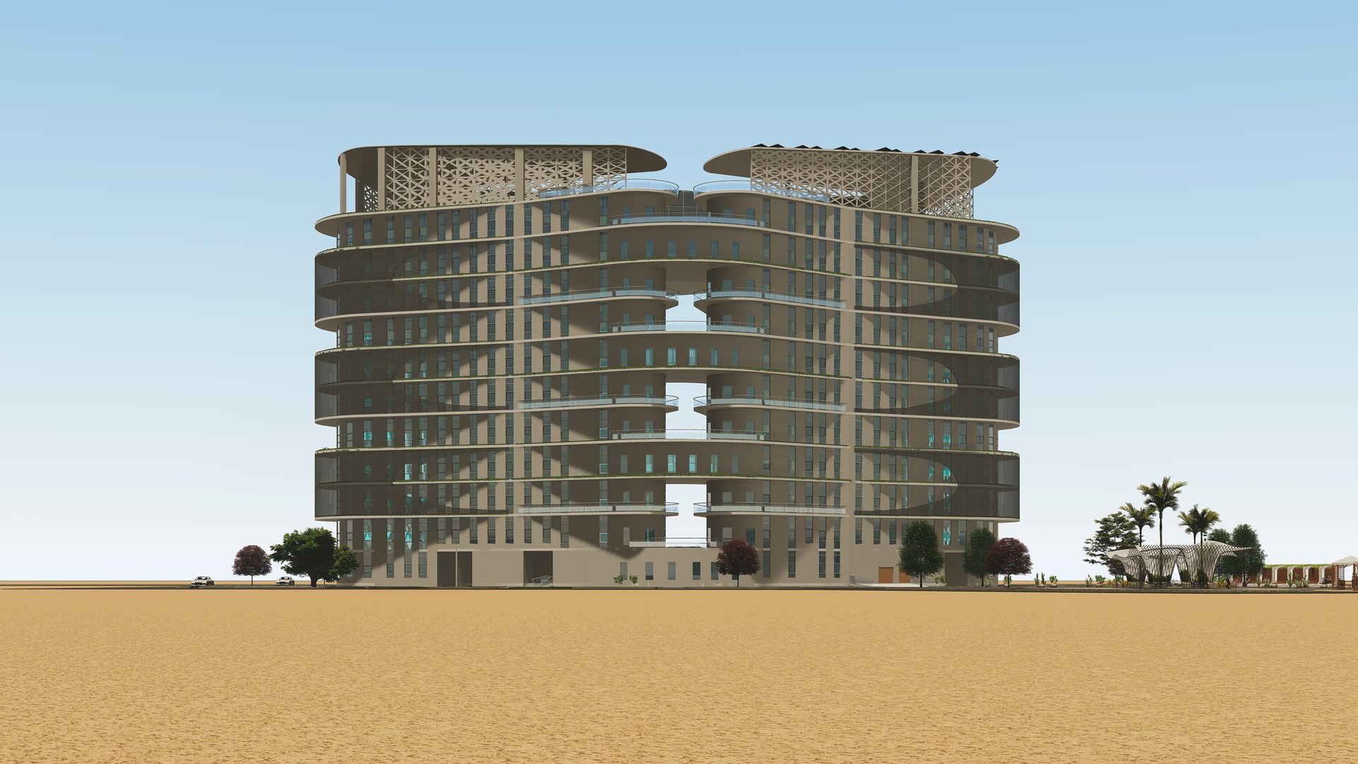 Office Building Revit Model - TurboSquid 1453748