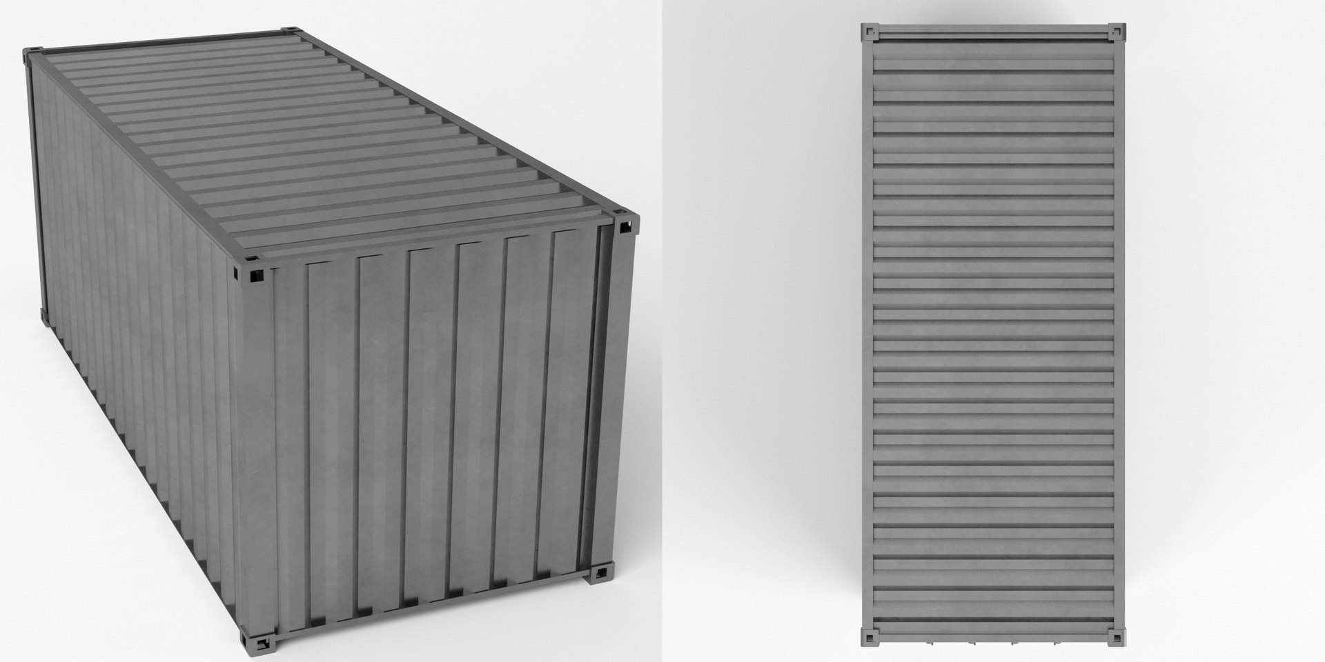 3D model shipping container closed - TurboSquid 1333204