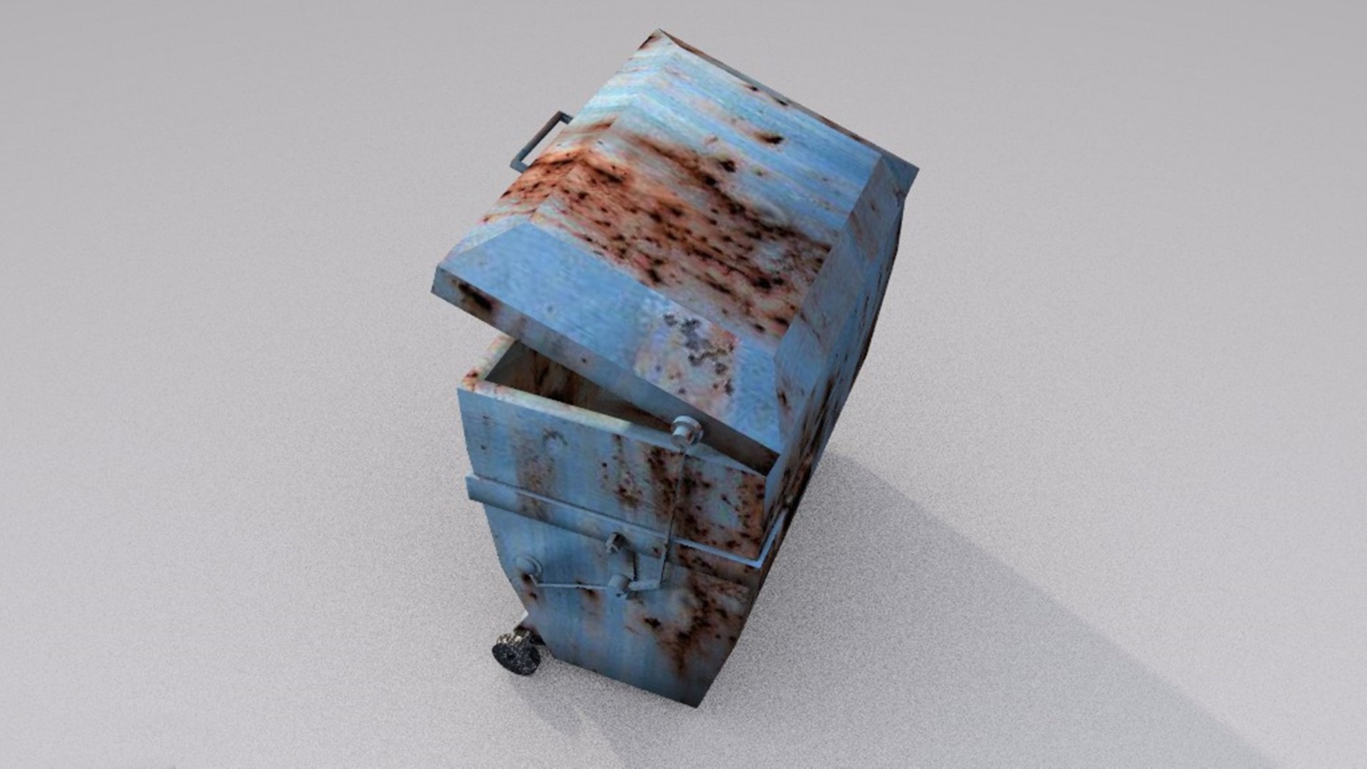 Trash box container 3D model - TurboSquid 2031600