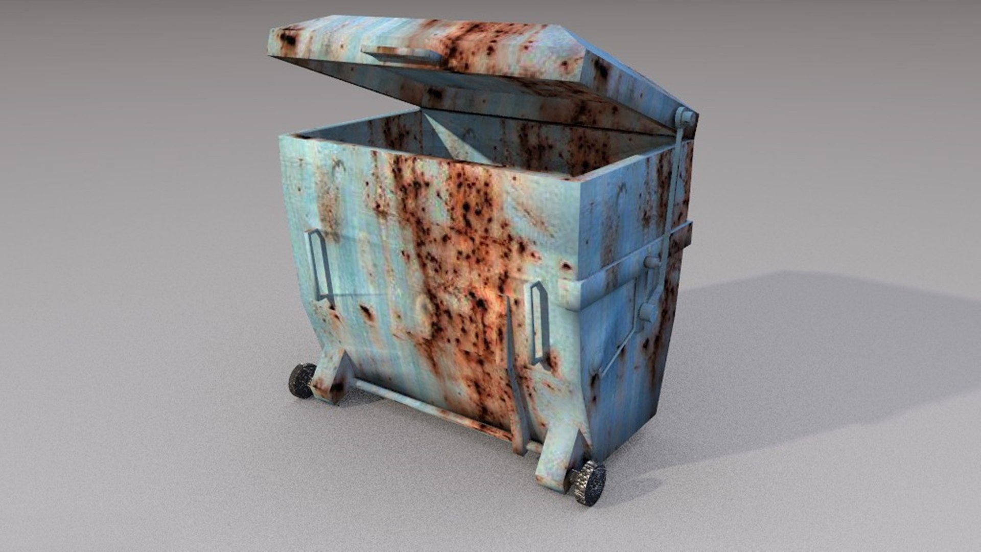 Trash box container 3D model - TurboSquid 2031600