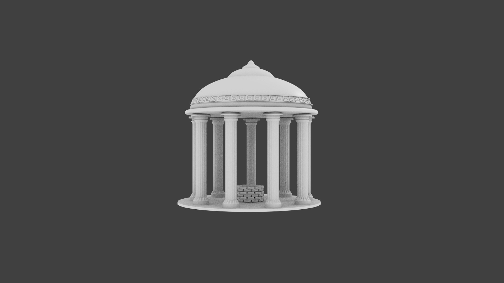 3d Model Greek Oracle