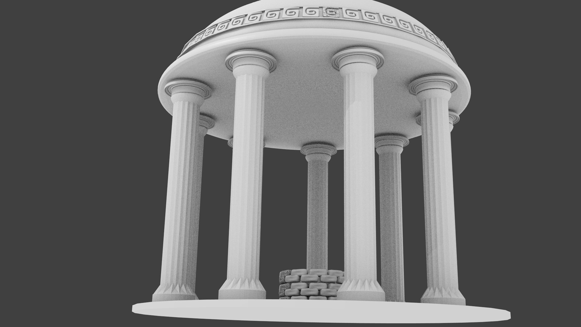 3d Model Greek Oracle