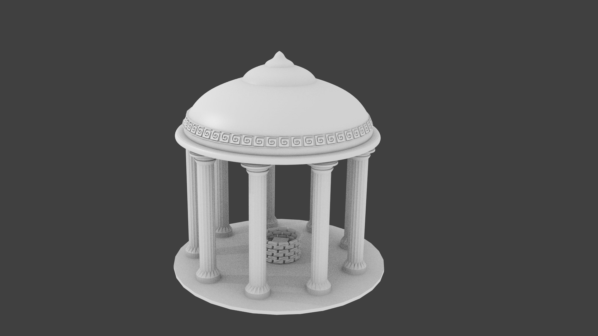 3d Model Greek Oracle