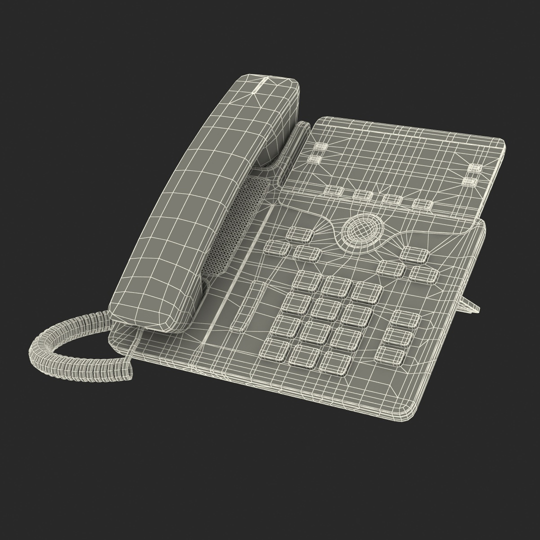 3d Cisco Ip Phone 7841