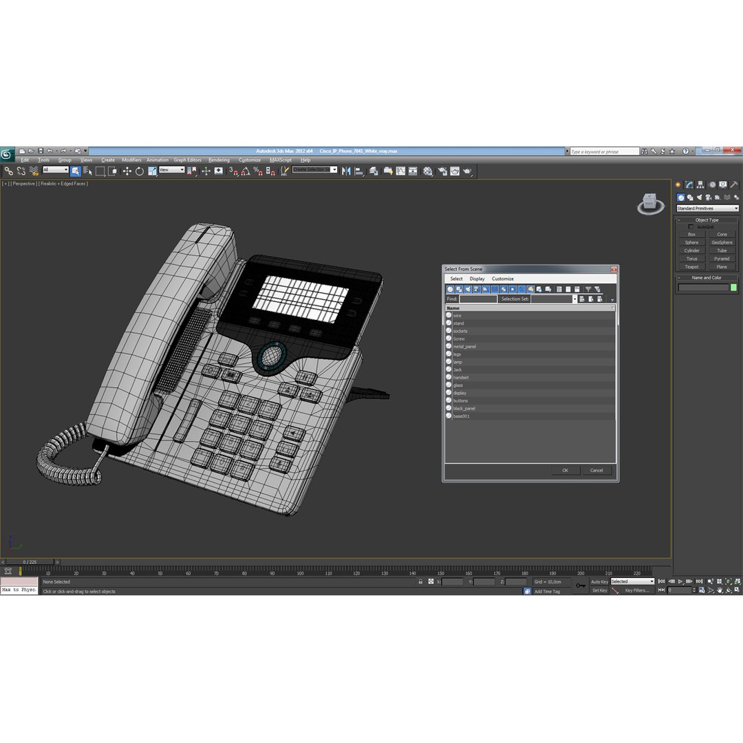 3d cisco ip phone 7841