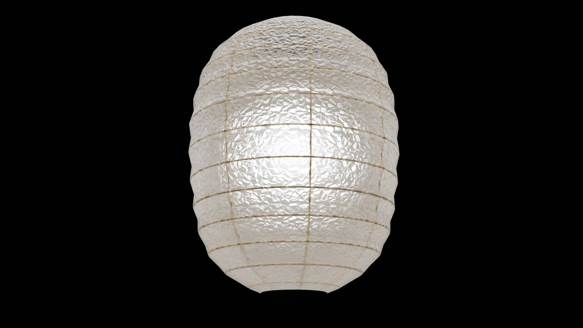 3D Paper Lantern - TurboSquid 2002089