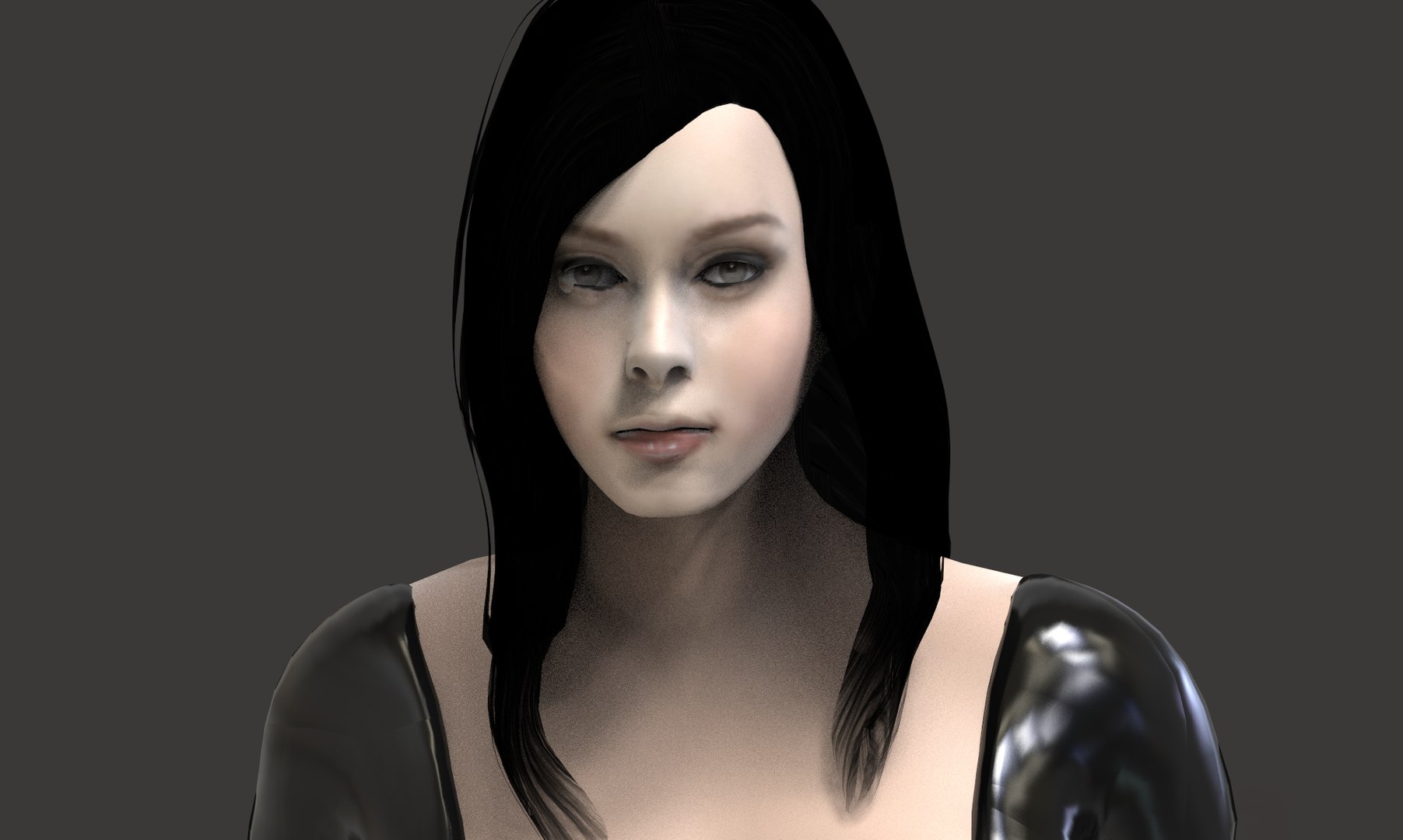 3D Action Girl Character Model - TurboSquid 1348285