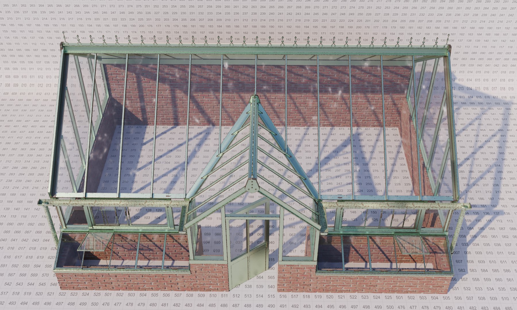 3D Greenhouse 3d Model - TurboSquid 1982713