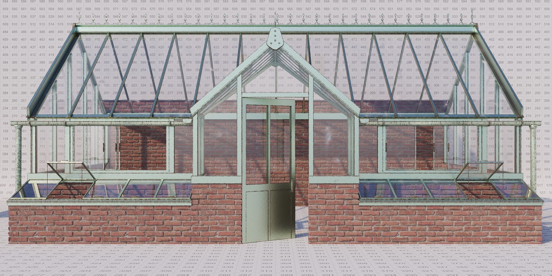 3D Greenhouse 3d Model - TurboSquid 1982713