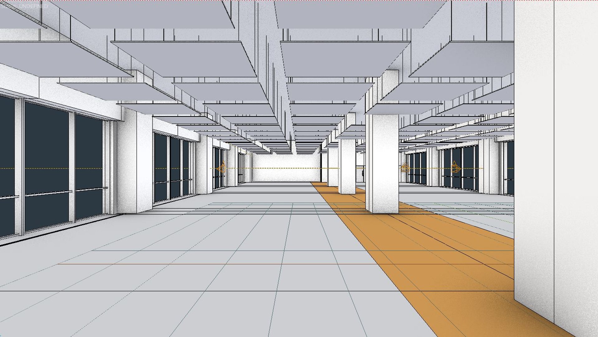 Office Space 3d Model