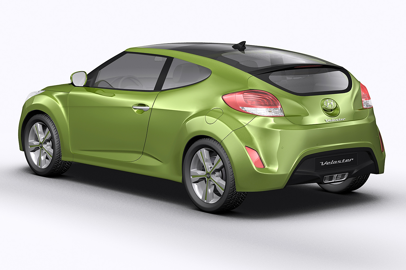 3d hyundai veloster model