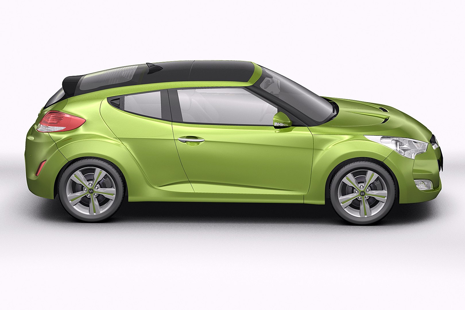 3d Hyundai Veloster Model