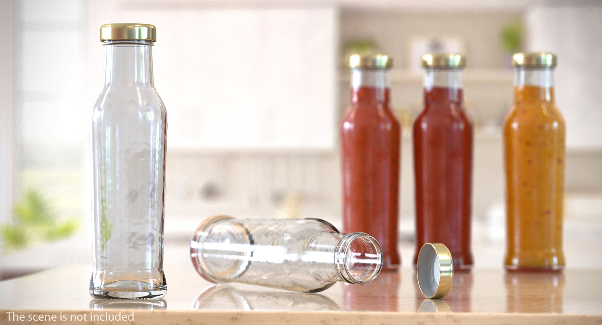 3D model bottles 5 - TurboSquid 1304074